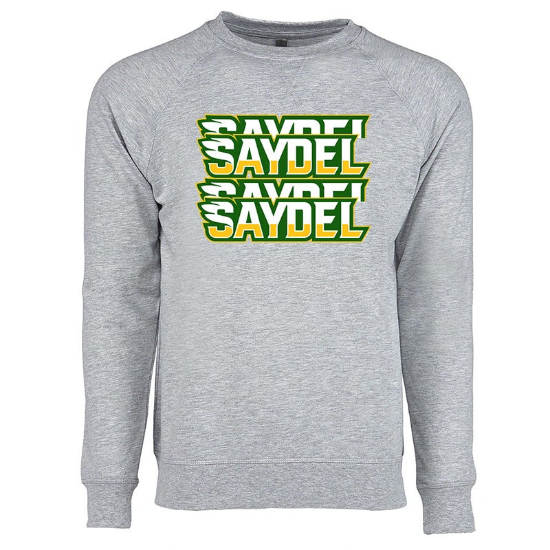 Saydel Stacked Glitter Logo | Mills Graphix